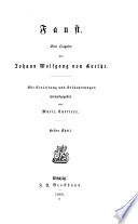 Zitate aus dem Buch Faust. Eine Tragödie. (Johann Wolfgang von Goethe ...